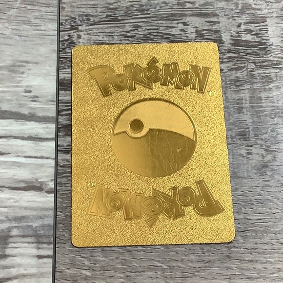 Pokemon | Toys | Pokemon Mewtwo Ex Promo Gold Metal Custom Card Full ...